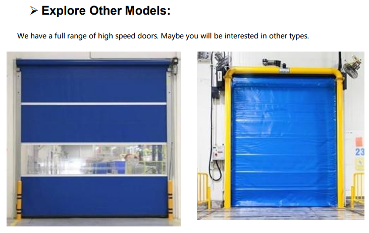 HIGH SPEED ROLL/FOLD UP DOOR - ADCOM ENGINEERING